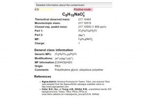 Mass Spectrometry database online - The ISIC- EPFL mstoolbox